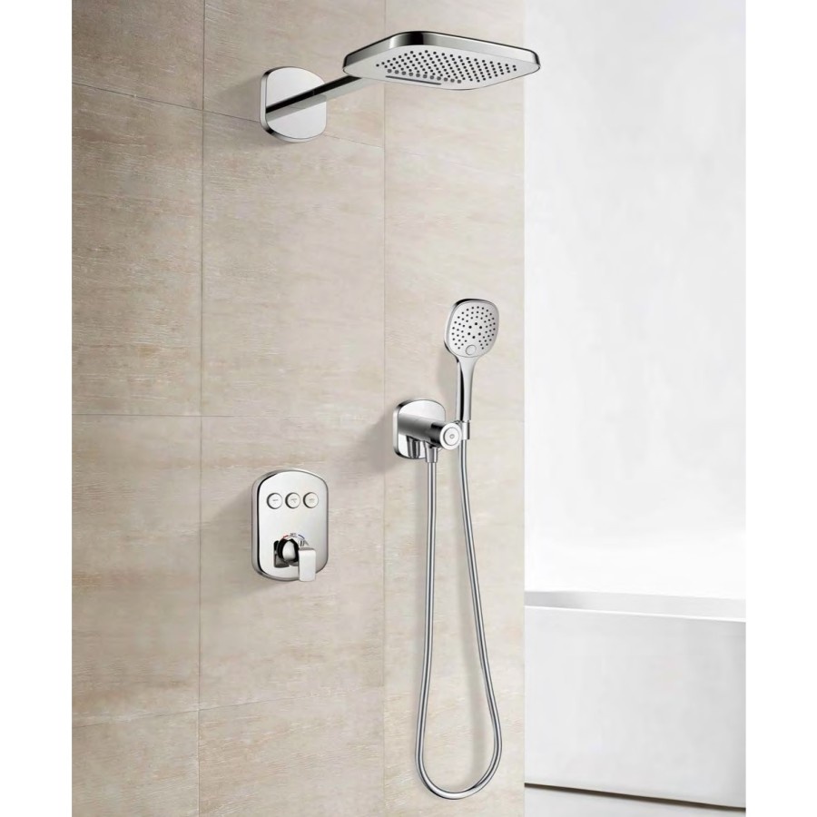 Jual PALOMA FCP 3128 Keran Mixer Shower Tanam Set Dinding Tembok Kran ...