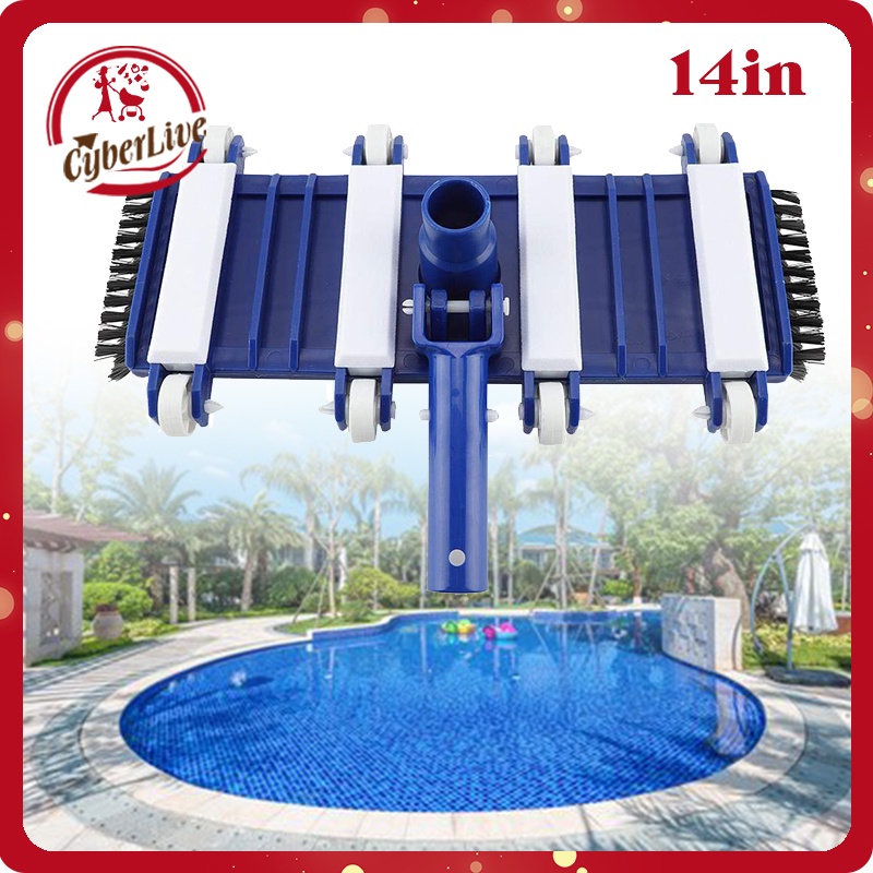 Jual 14 Inch Vacuum Head Kolam Renang Sikat Bawah Samping Sikat Alat ...
