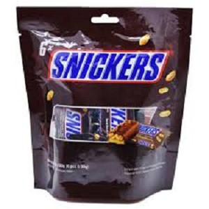 Jual snickers chocolate pouch 20 gram 15 pack (90 x 20 gram) | Shopee ...