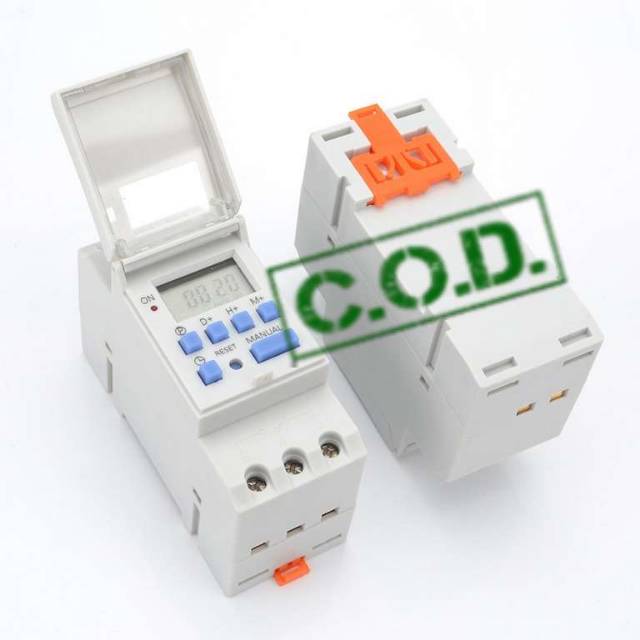 Jual Power Timer Programmable Time Switch Relay 16A 220V 2000W - THC15A ...