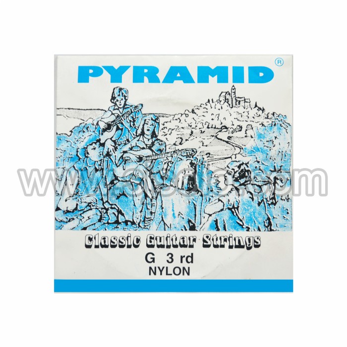 Jual Pyramid Senar Gitar Guitar Biru 3-G | Shopee Indonesia