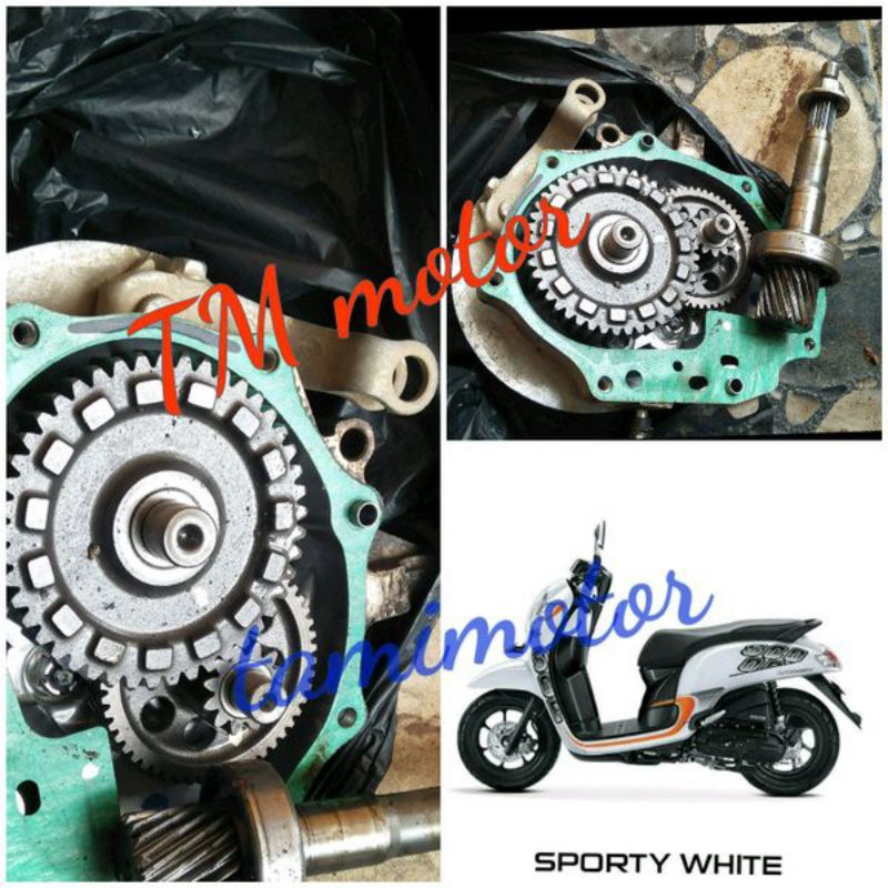 Jual gear box/rasio Honda beat PNP Scoopy 2008/2009/2010/2011/2012/2013 ...