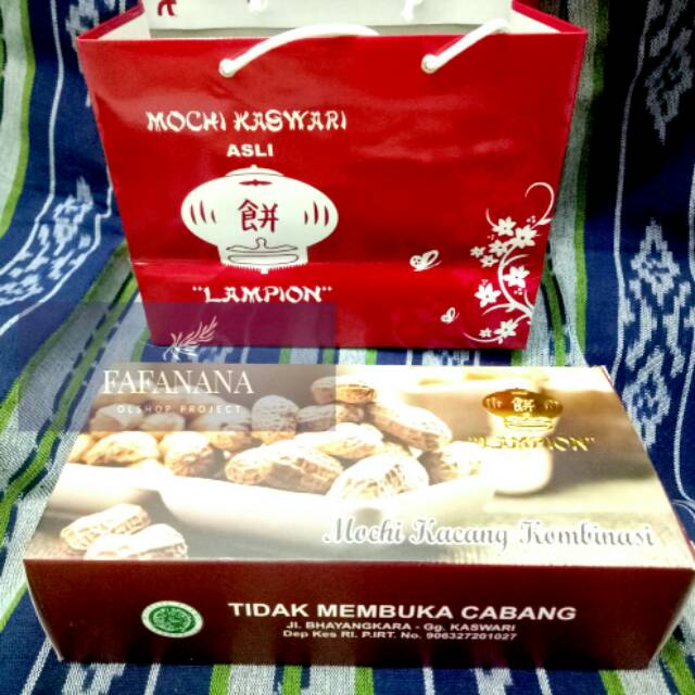 Jual Mochi Kaswari Lampion Ori Kacang Kombinasi (Mochi isi Kacang Tanah ...