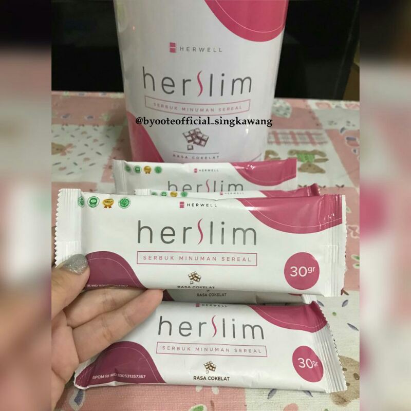 Jual HERSLIM 1 SACHET ECERAN SUSU SEREAL COKLAT SUPERFOOD | Shopee ...