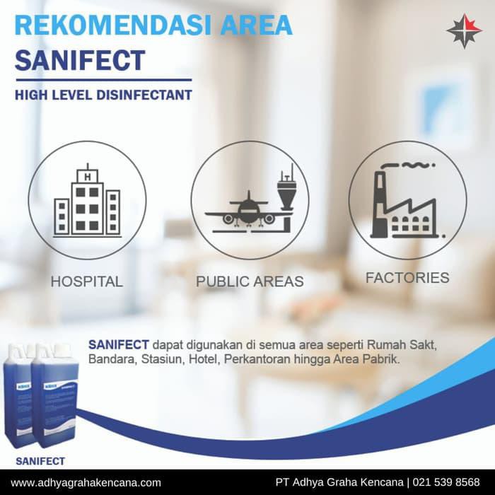 Jual Alat Kebersihan Sanifect / Cairan Disinfectant / Disinfektan ...