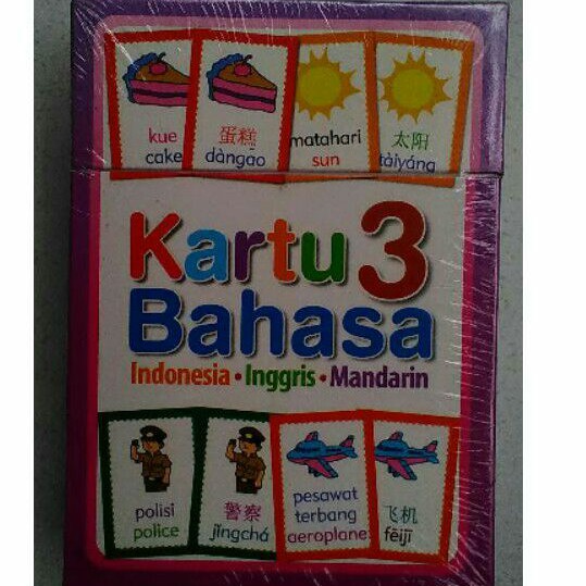 Jual kartu tiga bahasa | Shopee Indonesia
