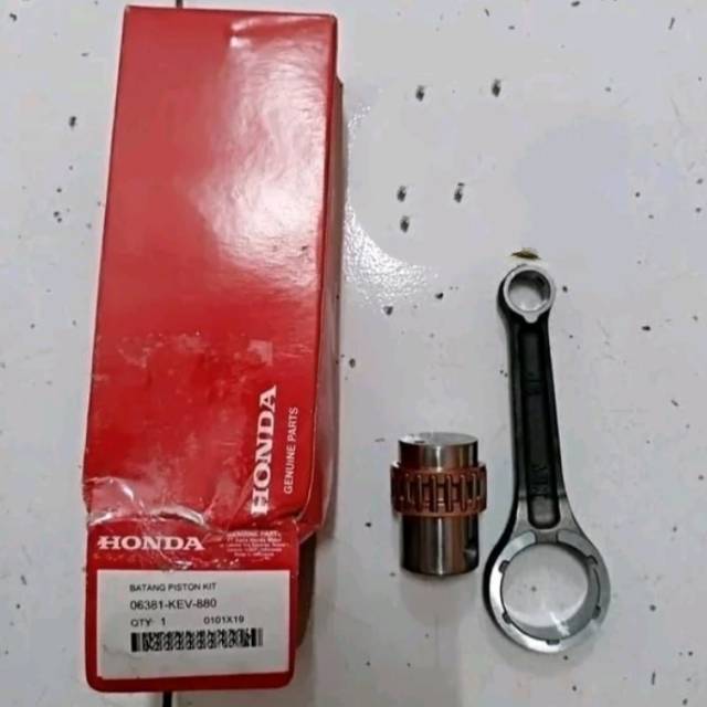 Jual 06381-KEV-880 HGP AHM 100% BATANG PISTON KIT CONROD STANG SEKER ...