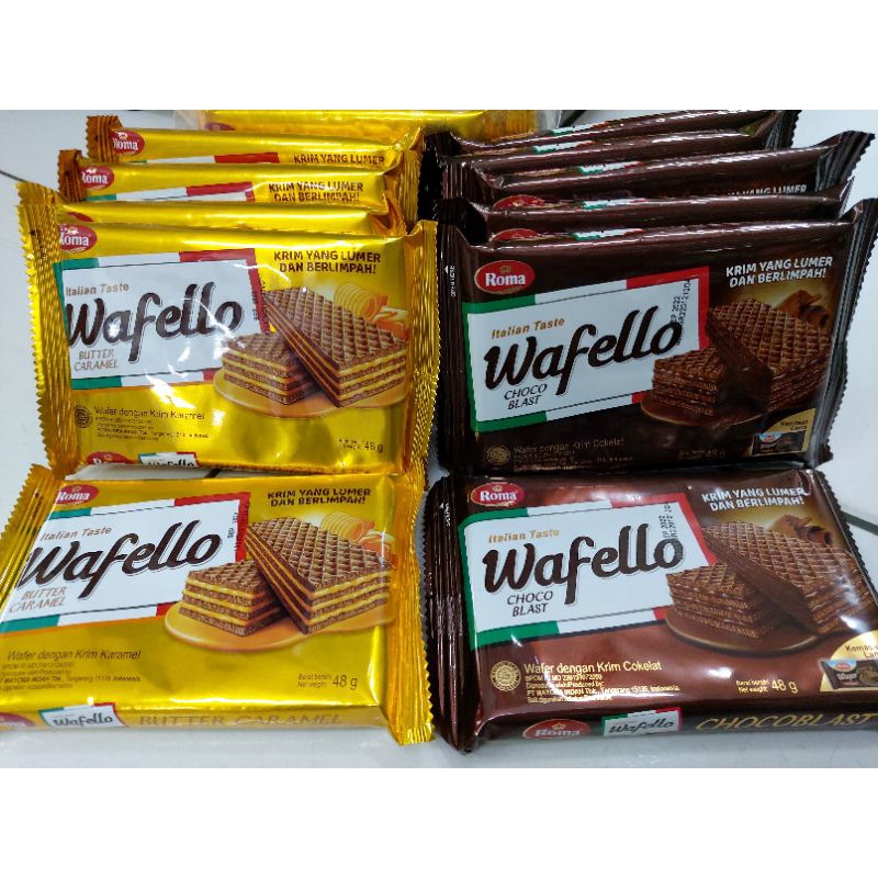 Jual Roma wafello 37,5 gr (harga per pcs) | Shopee Indonesia