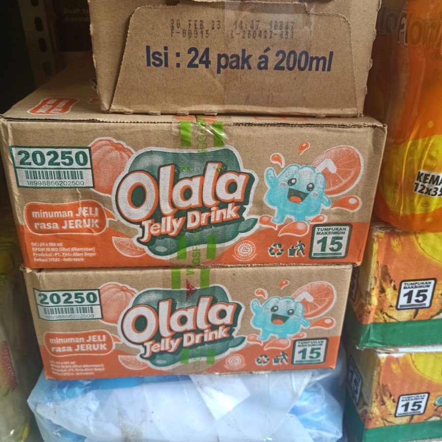 Jual 1 DUS Jelly Drink OLALA 150 ml isi 24Pcs | Shopee Indonesia