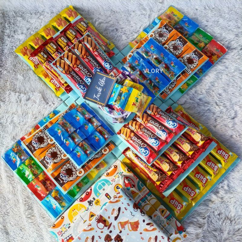 Jual Surprise Box/ Exploding Box/ Explossion Box/ Hampers Box/ Snack ...