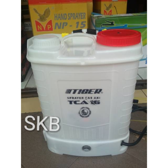 Jual Mesin semprot hama electrik 16liter Tiger 1 pungsi | Shopee Indonesia