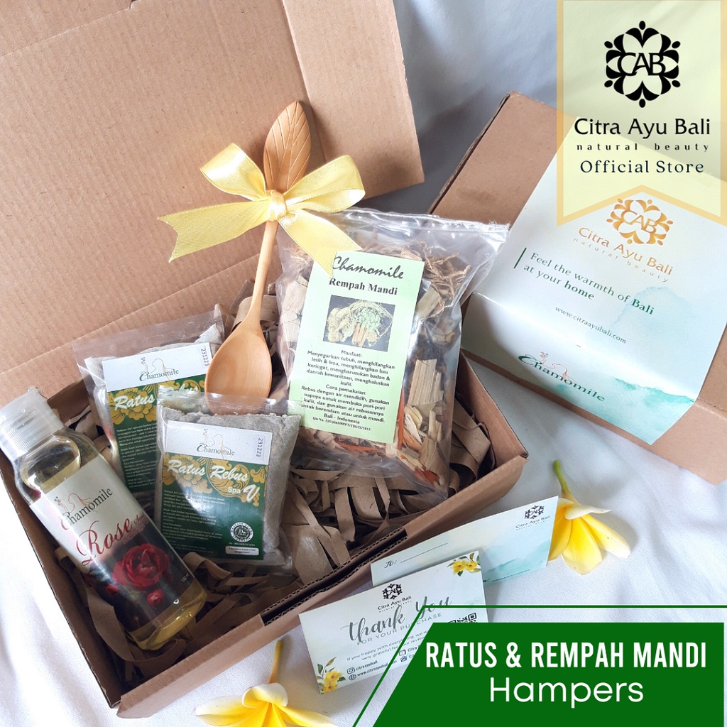 Jual Hampers Pengantin Baru Ratus V Rempah Mandi Citra Ayu Bali | Kado ...