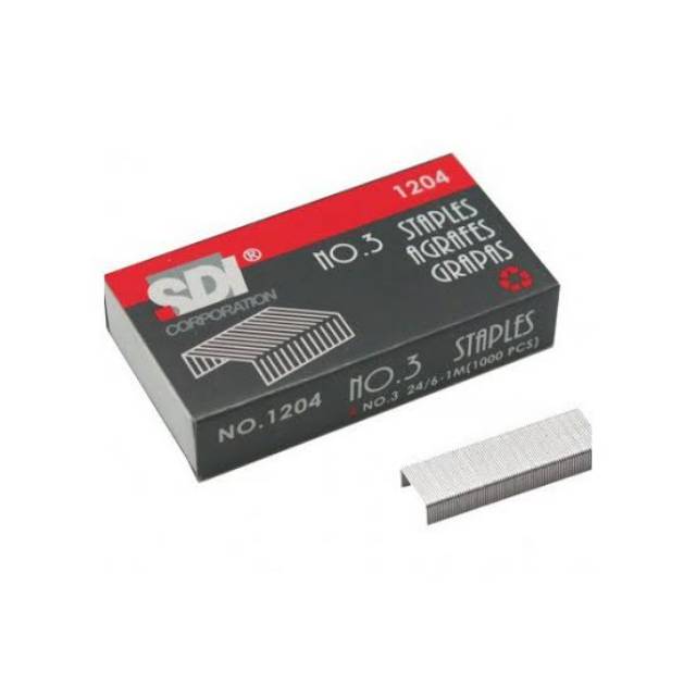 Jual Isi Staples/stapler SDI no 3 | Shopee Indonesia