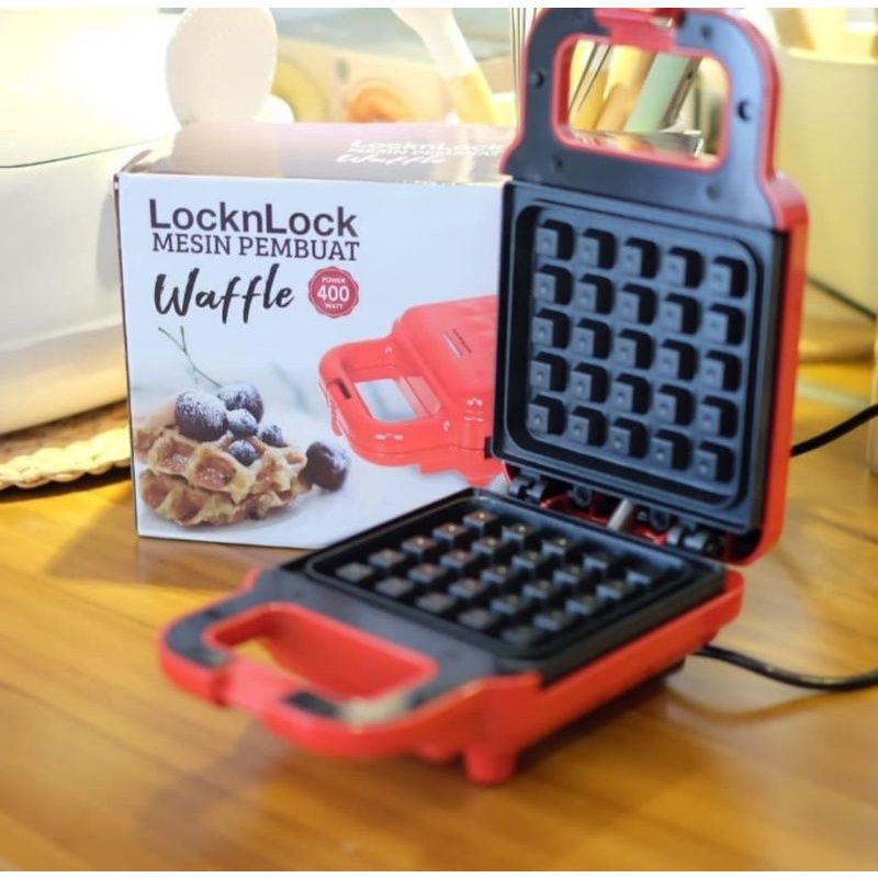 Jual Mesin Pembuat Wafel Lock & Lock Waffle Maker ORIGINAL | Shopee ...