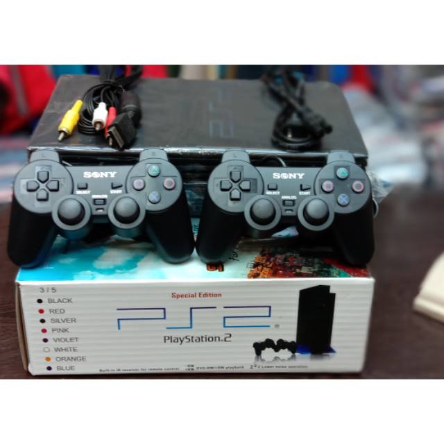 Jual PS 2 FULL GAME.hardisk 160gb.ps2 fat sony originals(bisa cod)bayar ...