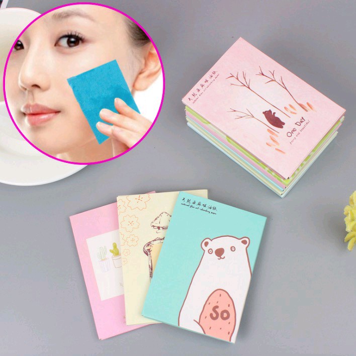 Jual Kertas Linen Tissue Penyerap Minyak Muka Wajah / Kertas Penyerap ...