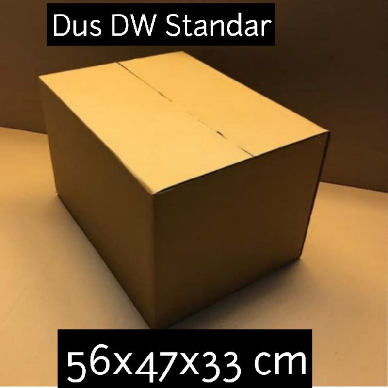 Jual Box Polos Dus Packing Tebal UK 56x47x33cm | Shopee Indonesia