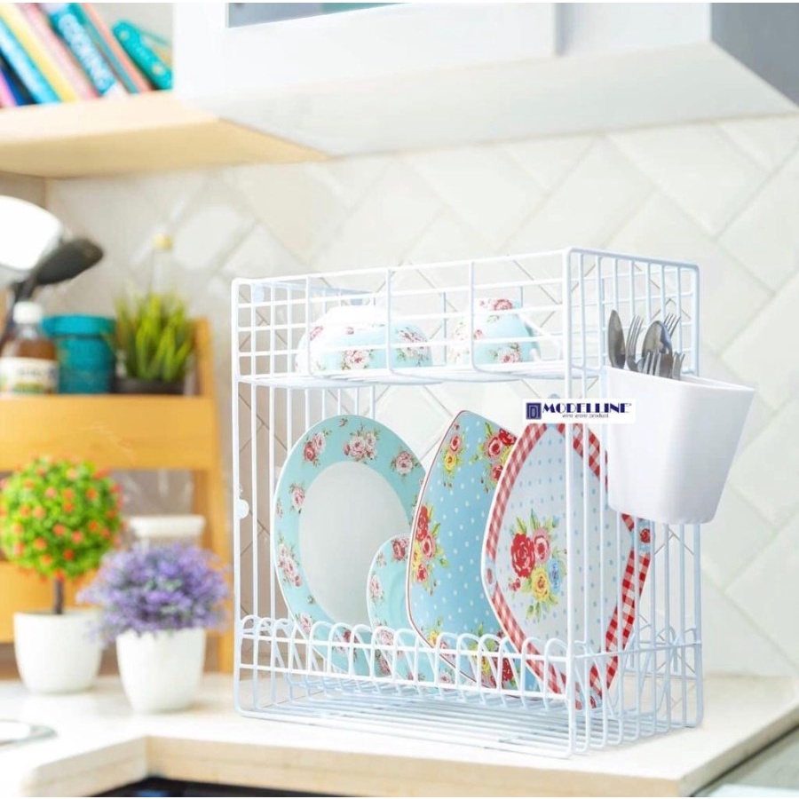 Jual Rak Modelline B30MED Piring Mini 2 Susun Dapur / Kitchen 2 Stack ...