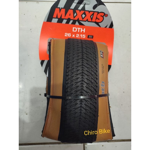 Jual Ban luar sepeda mtb 26 x 2.15 maxxis DTH skin wall | Shopee Indonesia