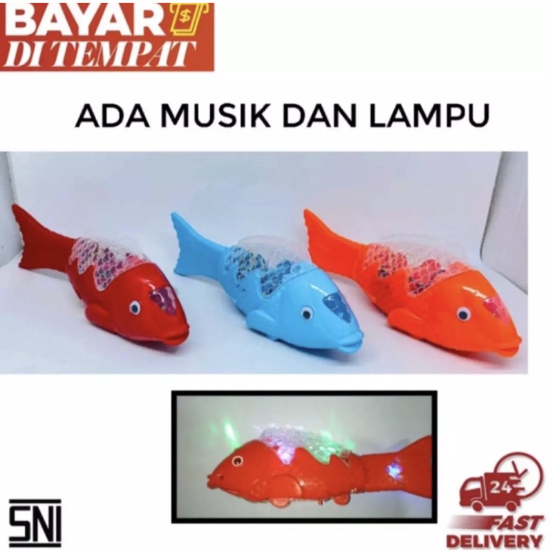 Jual MAINAN IKAN BO MUSIK & LAMPU | Shopee Indonesia