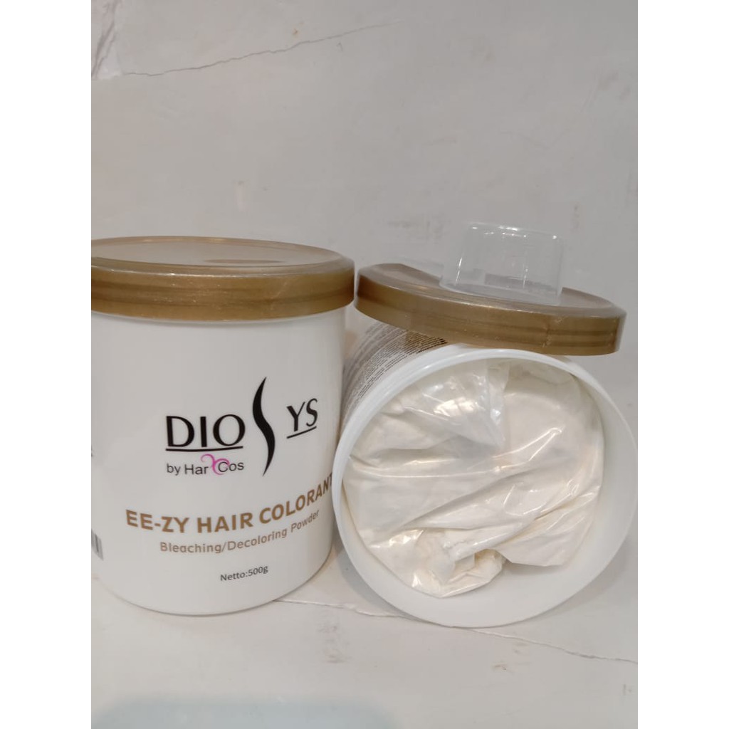 Jual DIOSYS EE-ZY BLEACHING/DECOLORING POWDER 500 G | Shopee Indonesia