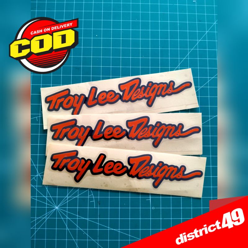 Jual Cutting sticker Troy Lee Designs - Stiker cutting Troy Lee Designs ...