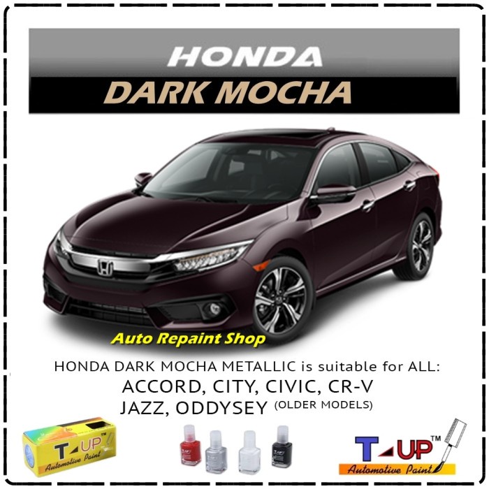 Jual Honda Dark Mocha Met - Cat Oles - T-Up - Touch Up Automotive Paint ...