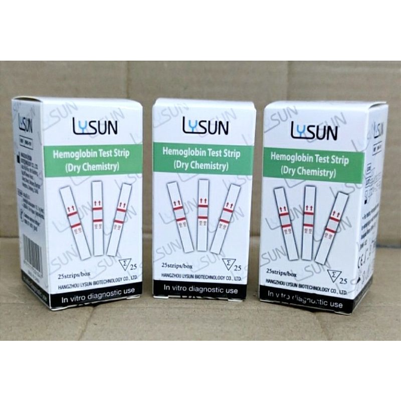 Jual strip Haemoglobin HB LYSUN | Shopee Indonesia
