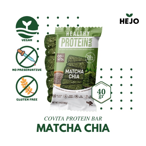 Jual Covita - Healthy Protein Bar 40 gr Gluten Free | Shopee Indonesia