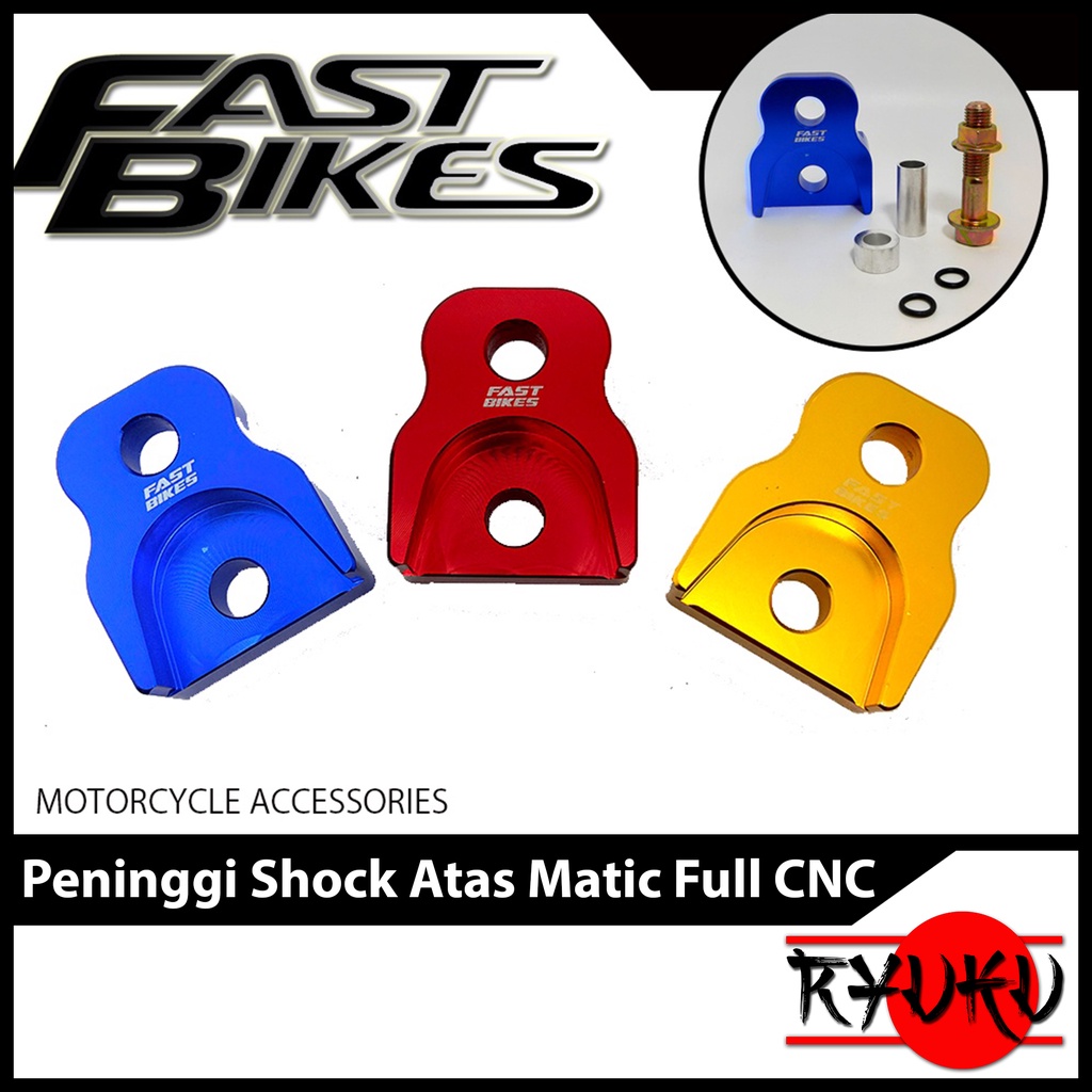 Jual Peninggi Shock Atas Matic Sambungan Shockbreaker Matic Raise ...