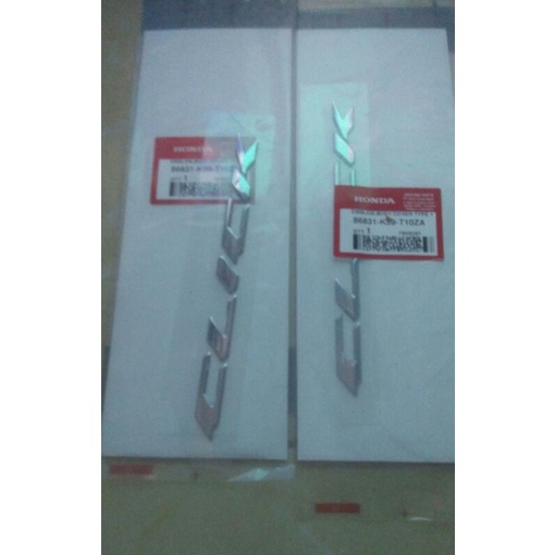 Jual emblem logo tulisan click original honda sepasang | Shopee Indonesia