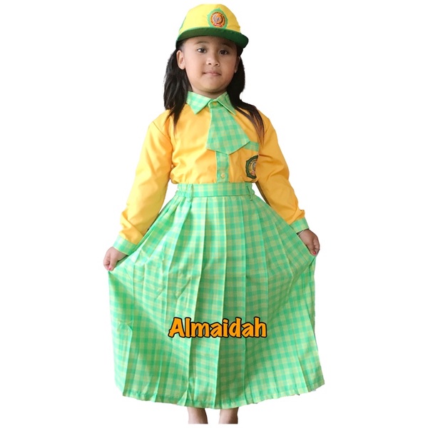 Jual SERAGAM MUSLIM PAUD/TK (set jilbab/peci/topi) | Shopee Indonesia