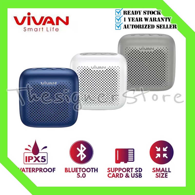 Jual Speaker Bluetooth VIVAN VS1 Mini Wireless Audio Portable Mega Bass ...