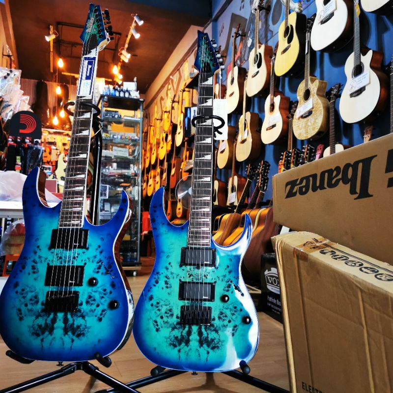 Jual Gitar elektrik Ibanez GRGR221PA AQB Aqua Blue | Shopee Indonesia