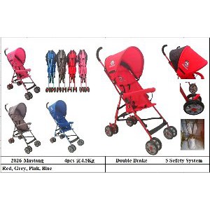 Jual Baby Stroller Mustang Merk Horsemen | Shopee Indonesia