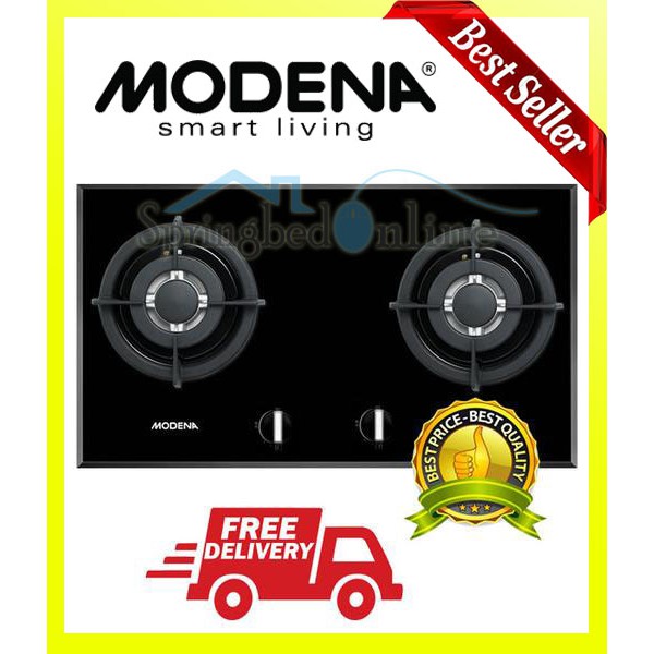 Jual MODENA Gas Hob 70 cm 2 Tungku - BH 1725 | Shopee Indonesia