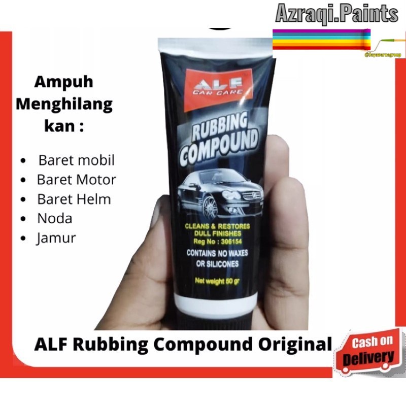 Jual ALF RUBBING COMPOUND ( 50 GRAM ) PENGHILANG BARET / PENGKILAP CAT ...