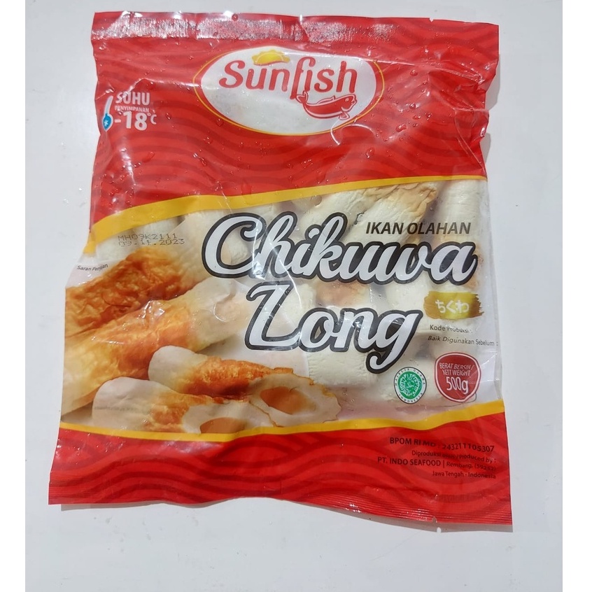 Jual SUNFISH chikuwa long 500gr | Shopee Indonesia