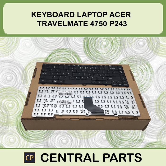 Jual Keyboard laptop Acer Travelmate P243 4750 BLACK | Shopee Indonesia