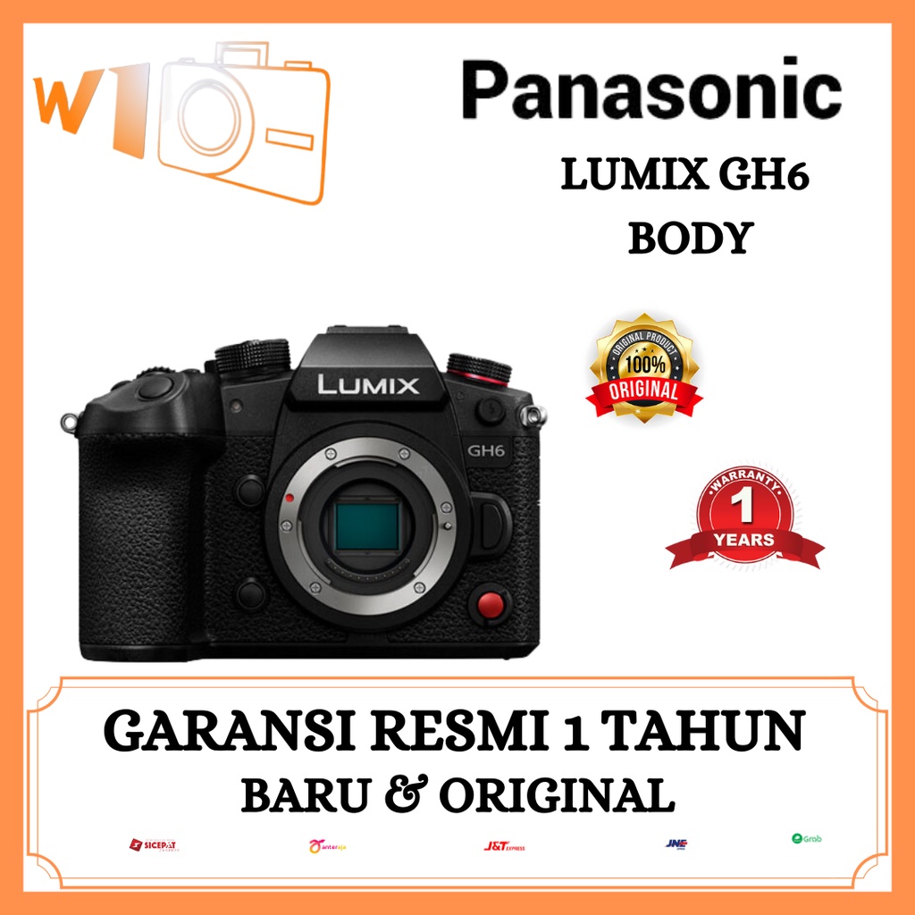 Jual Panasonic Lumix DMC GH6 GH 6 Body Only | Shopee Indonesia