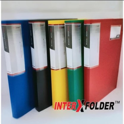 Jual InterX Clear Holder 80 F4 Folio Inter X Plus Casing cxx | Shopee ...