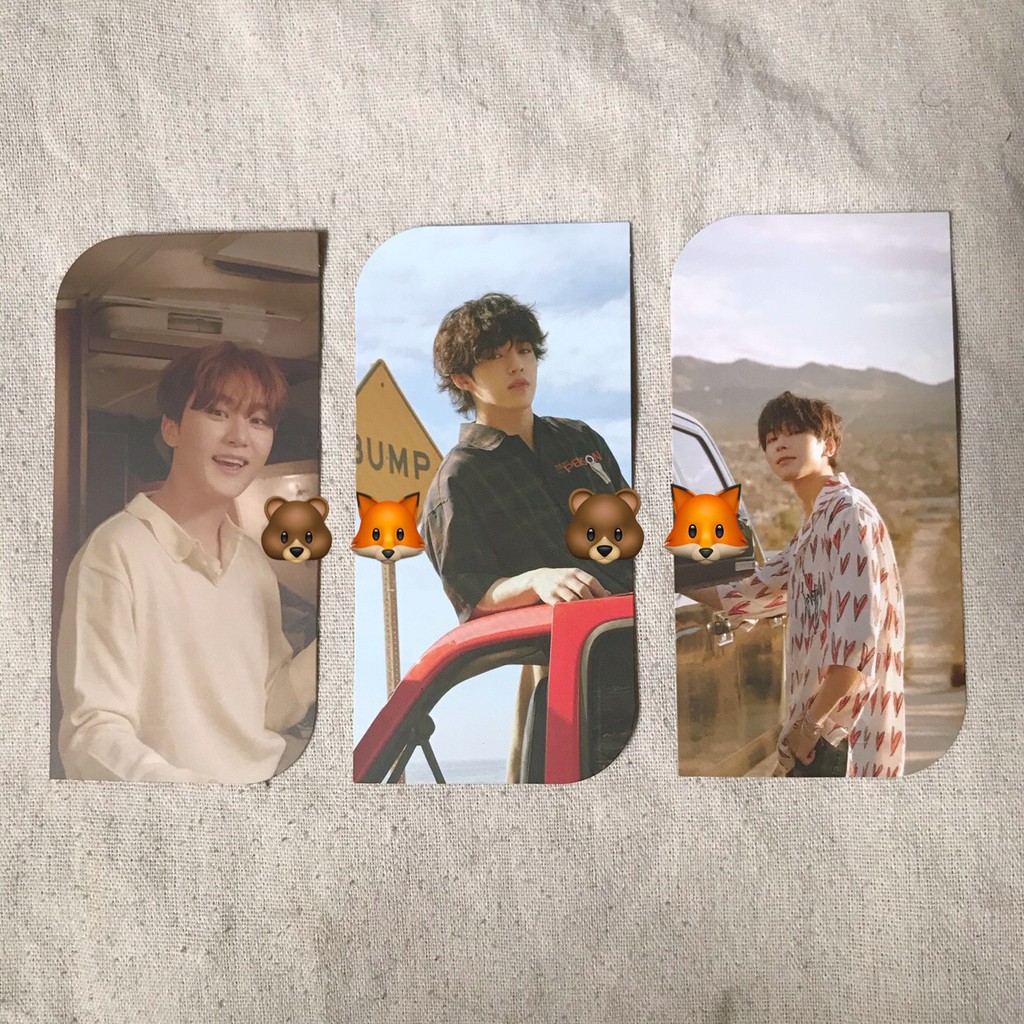 Jual Official Bookmark BM Henggarae Set Version Seungkwan Scoups ...