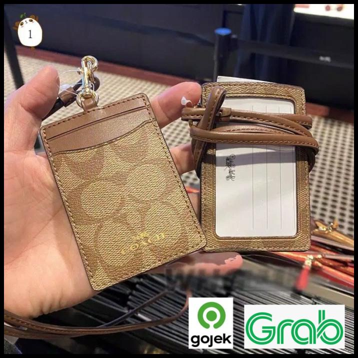 Jual Name Tag Holder Gantungan Id Card Holder Coach New York | Shopee ...