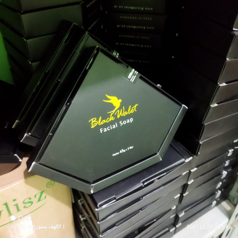 Jual Black walet Original 1 paket isi 3 pcs / Sabun jerawat Ampuh aman ...