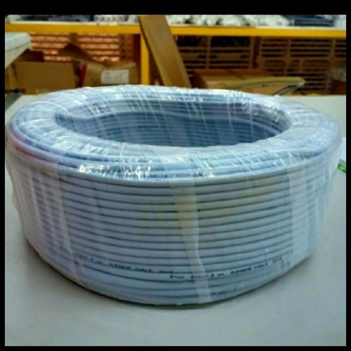 Jual Supreme Kabel Telpon Supreme 2 Pair Isi 4 Warna Abu" 1 Roll 100 ...