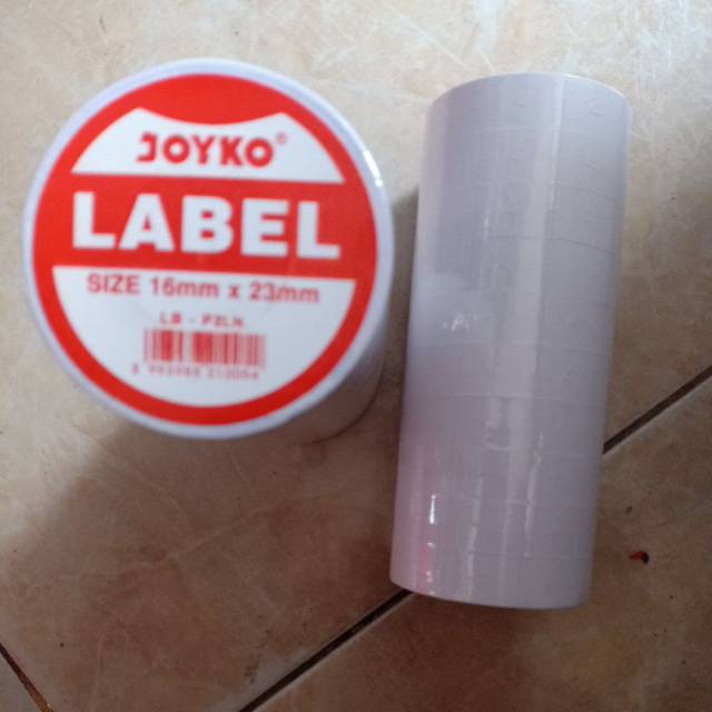 Jual ( COD ) LABEL 2BARIS/LINE ( 1SLOP ISI 10ROLL) | Shopee Indonesia