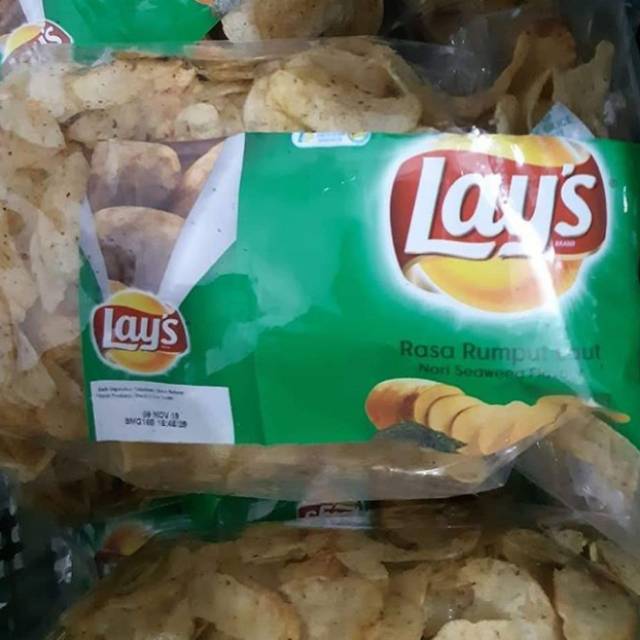 Jual Lays Rumput Laut 250gr | Shopee Indonesia