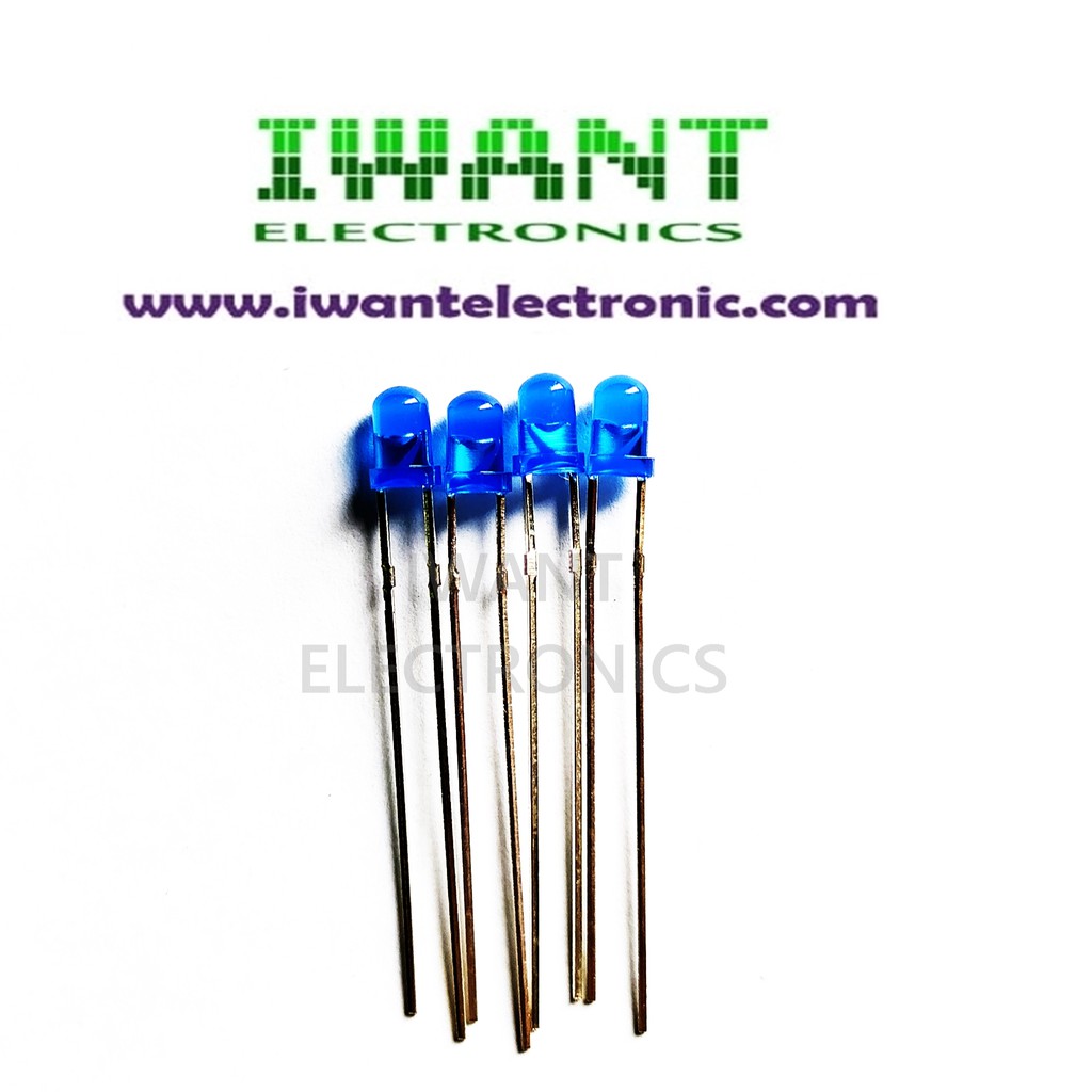 Jual LED 3MM BLUE 3MM BIRU | Shopee Indonesia