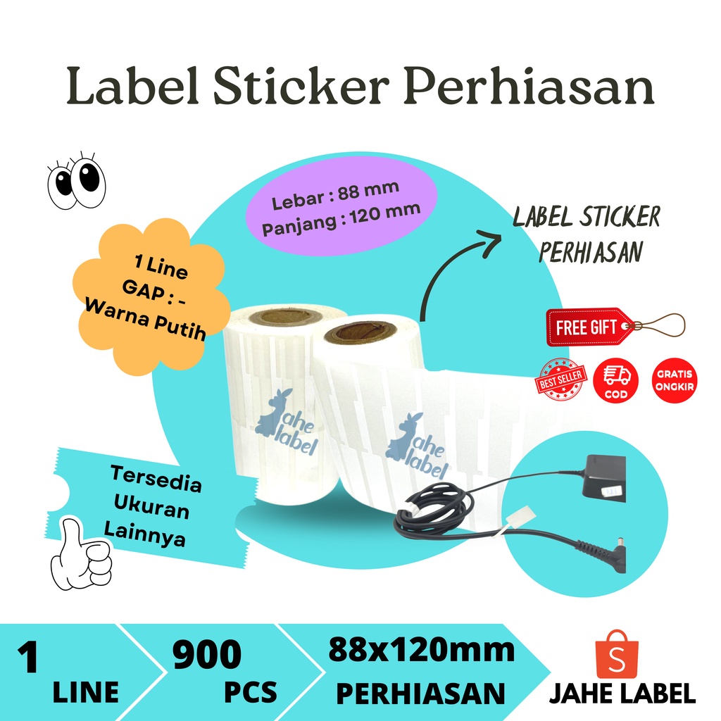 Jual STICKER CABLE IDENTITY IDENTITAS KABEL STIKER PENANDA ISI 900 PCS ...