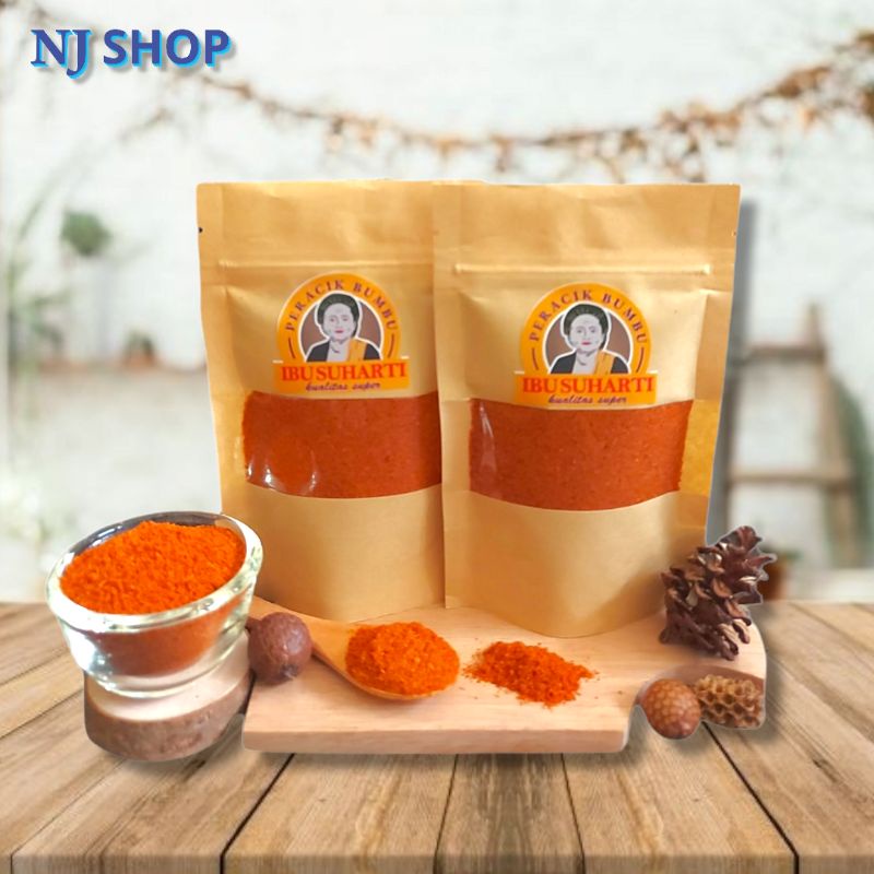 Jual Bumbu Masak Rempah Bubuk Cabe Super Pedas Murni Bumbu Dapur Cabe Bubuk Super Pedas